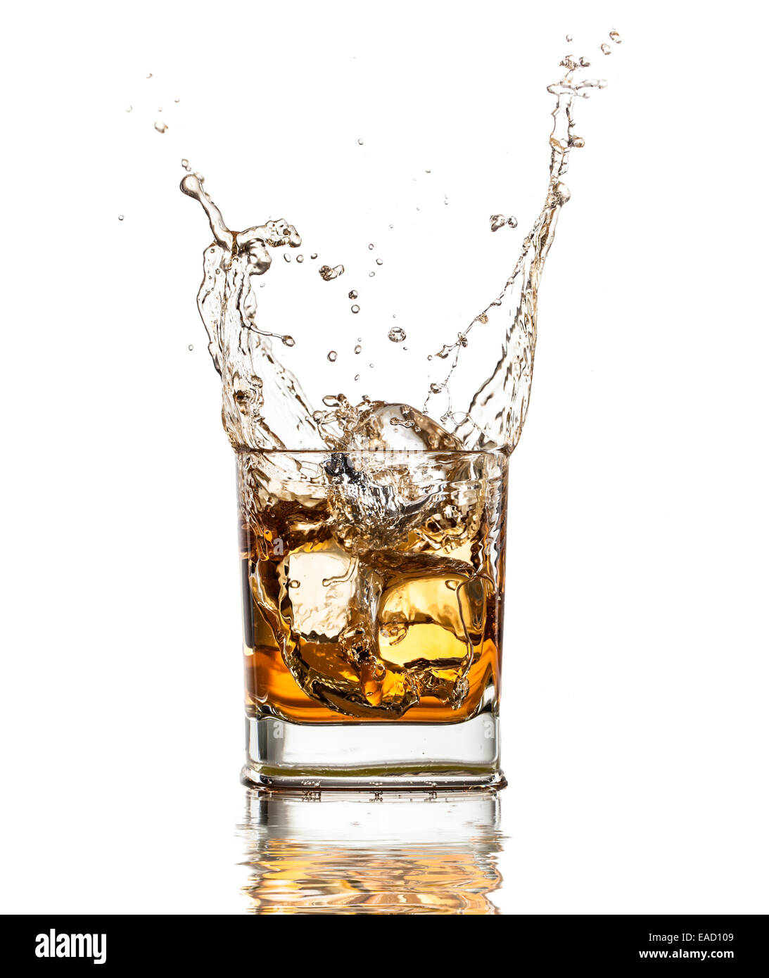 Whisky Glass Splash