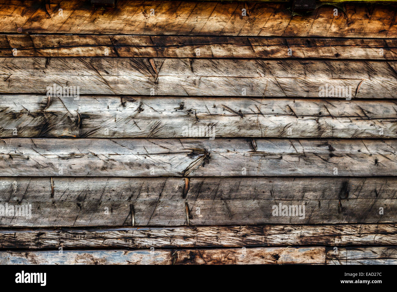Old wooden weathered planks texture Stock Photo - Alamy