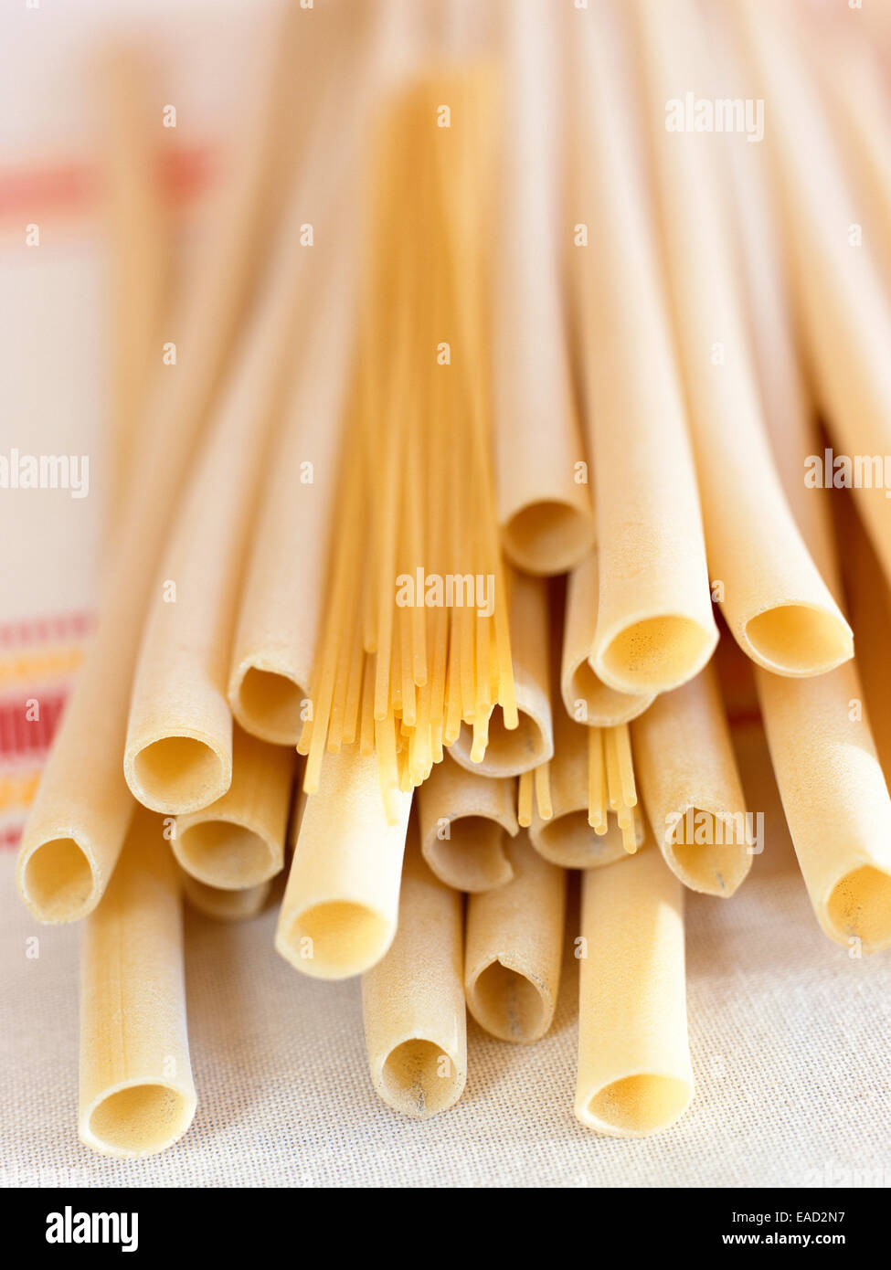 collection of various sized pastas Stock Photo - Alamy