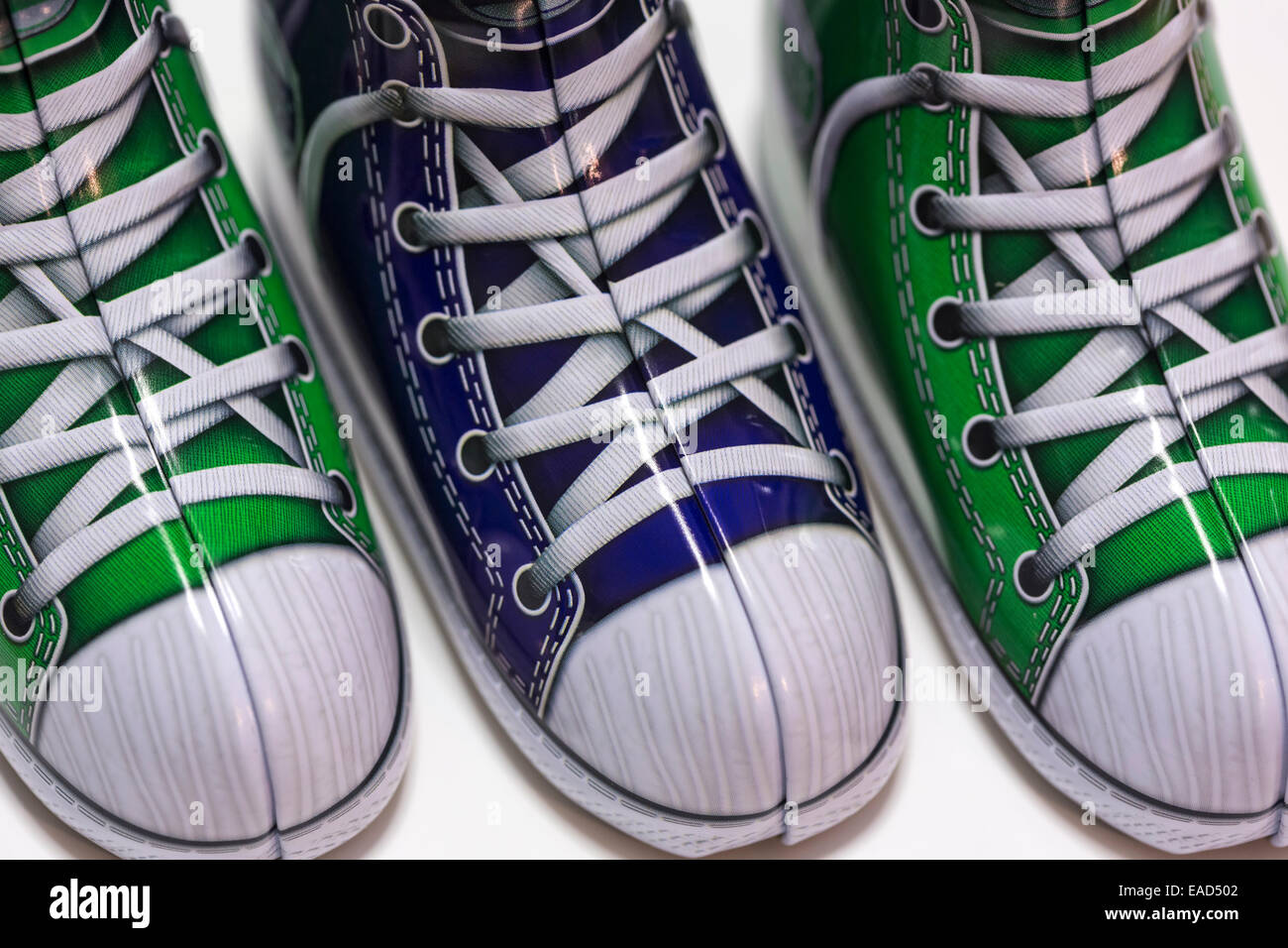 Blue trainer hi-res stock photography and images - Alamy