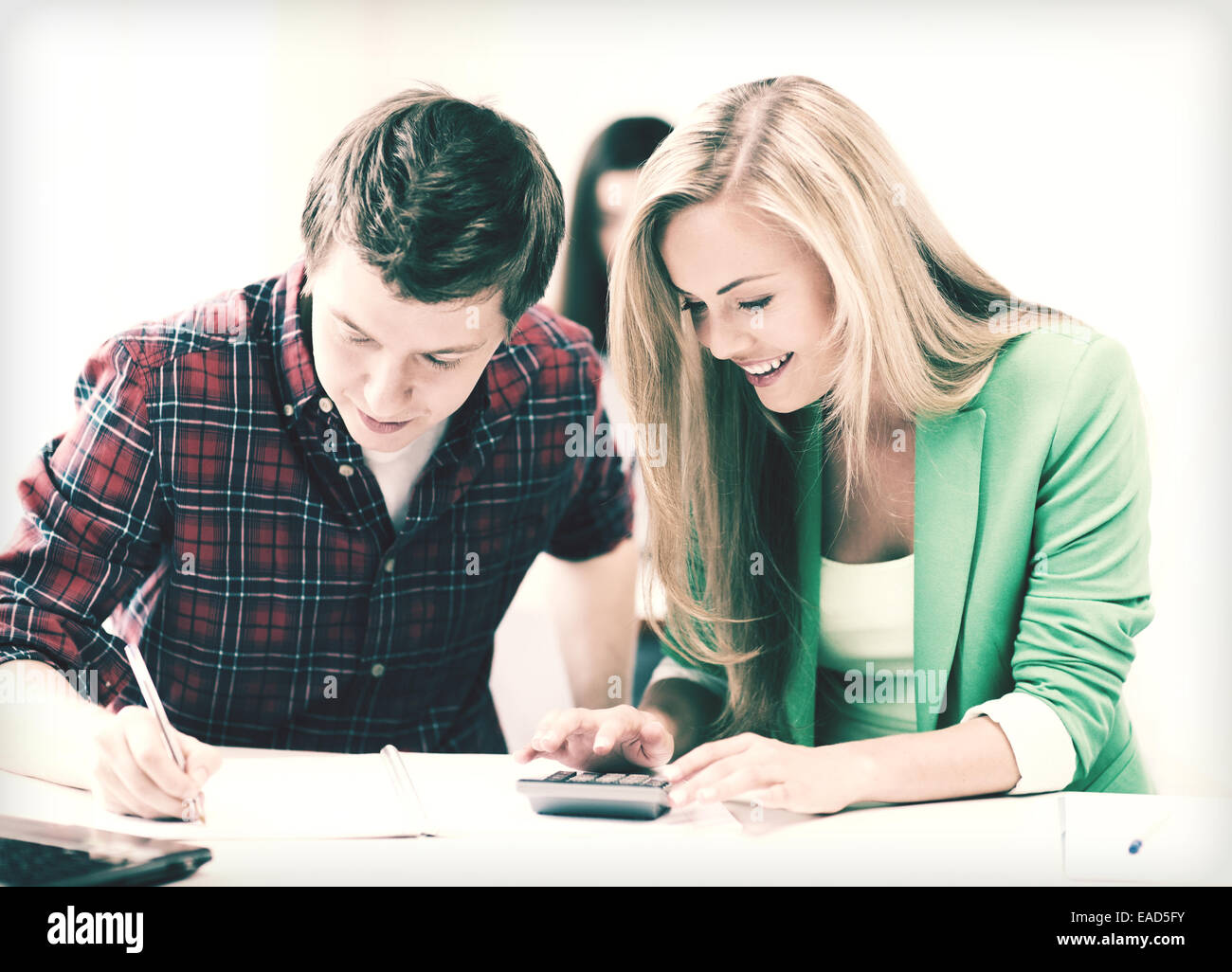 Counting maths students hi-res stock photography and images - Alamy