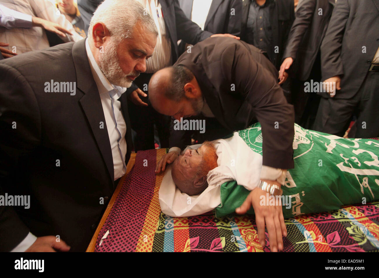 Gaza City, Gaza Strip, Palestinian Territory. 12th Nov, 2014. Senior ...