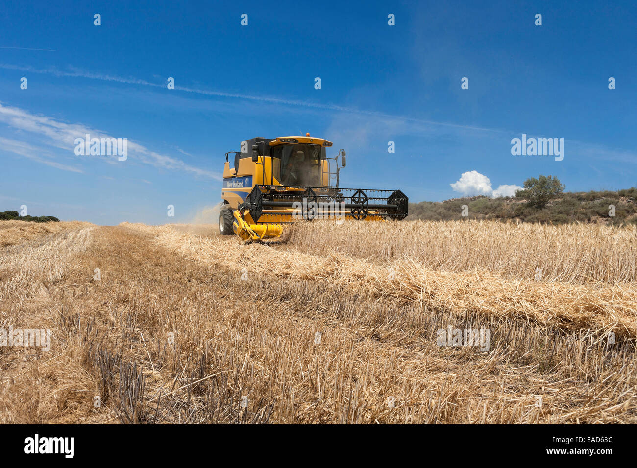 Yellow harvester hi-res stock photography and images - Alamy