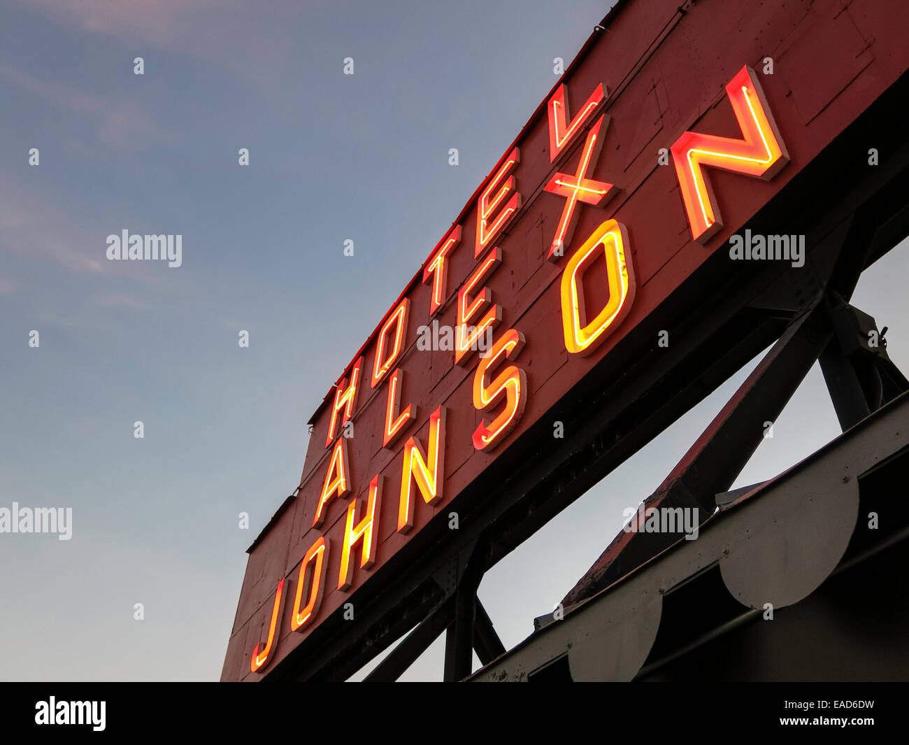 Large Rooftop Sign, Alex Johnson Hotel, Rapid City, Black Hills, SD ...
