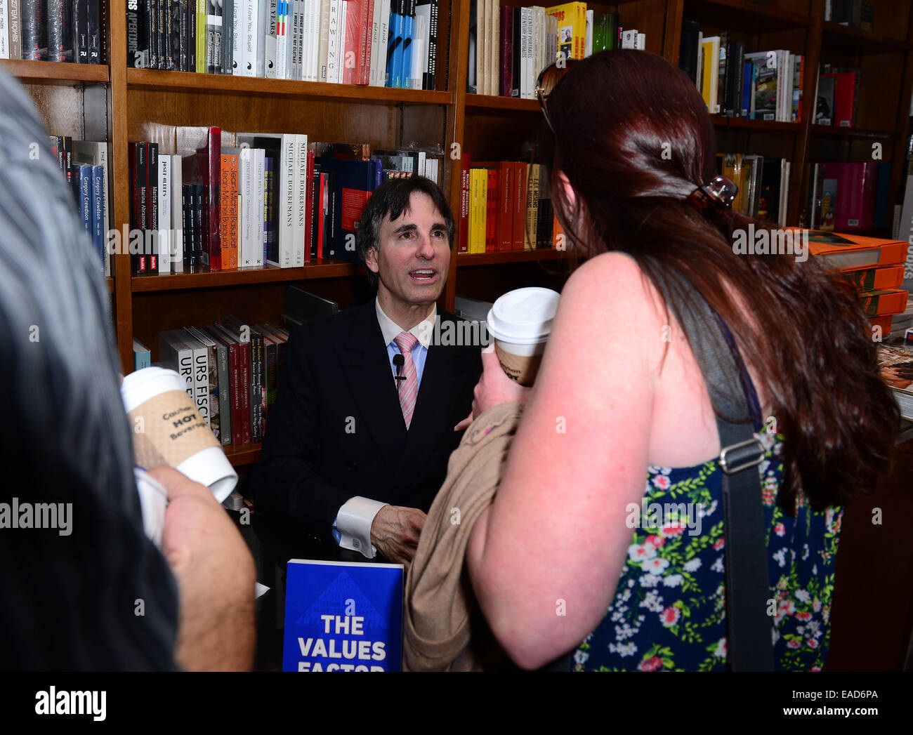 Author Dr. John Demartini signs copies of his book 'The Values Factor ...