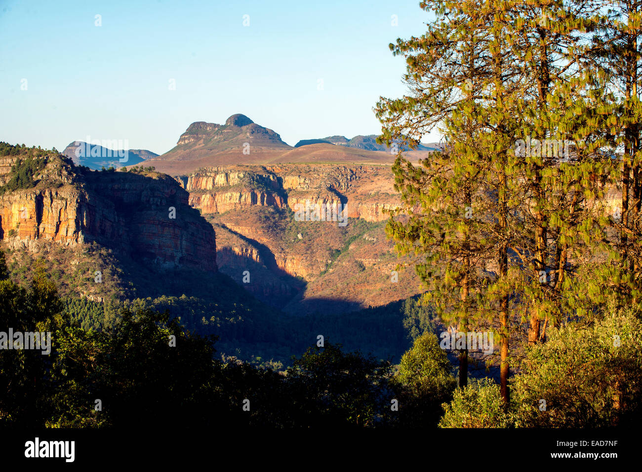 Drakonsberg Mountains from Mariepskop, South Africa Stock Photo - Alamy