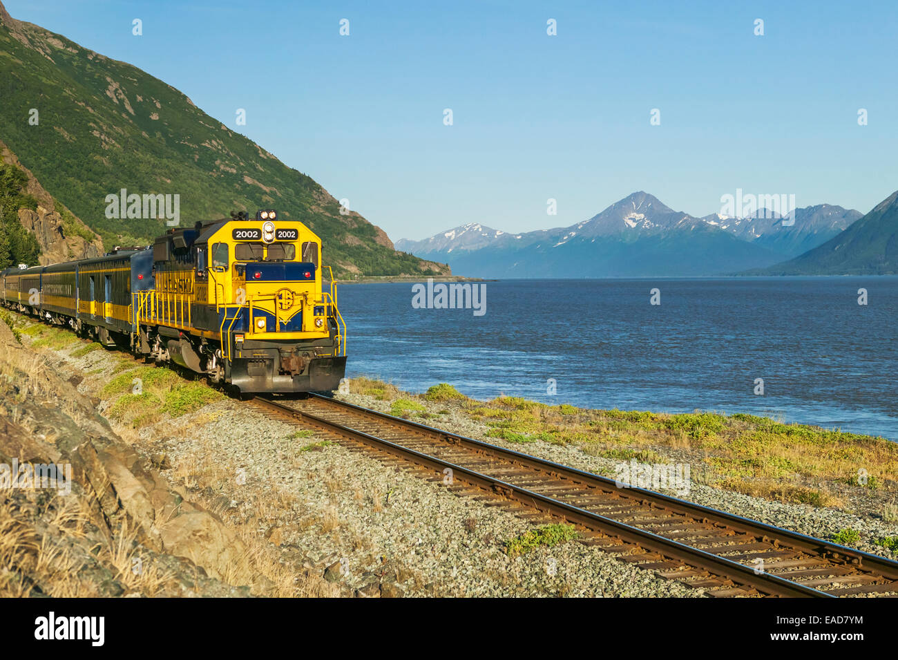 Turnagain arm train hi-res stock photography and images - Alamy