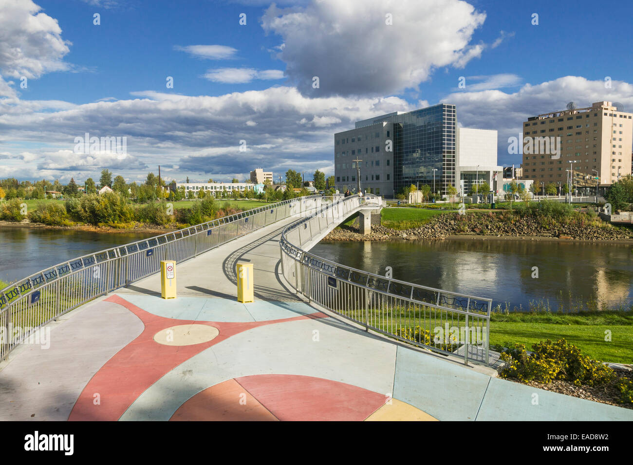 Downtown fairbanks summer hi-res stock photography and images - Alamy