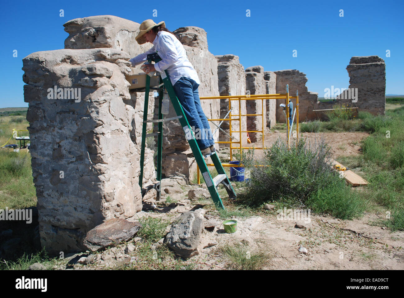 Fort Craig, a historic military fortification in New Mexico, is ...