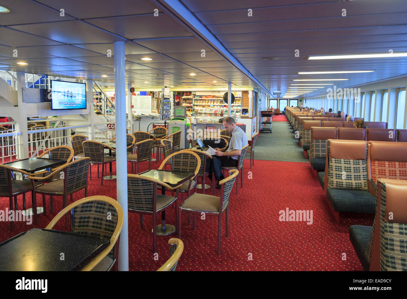 Car ferry interior hi-res stock photography and images - Alamy