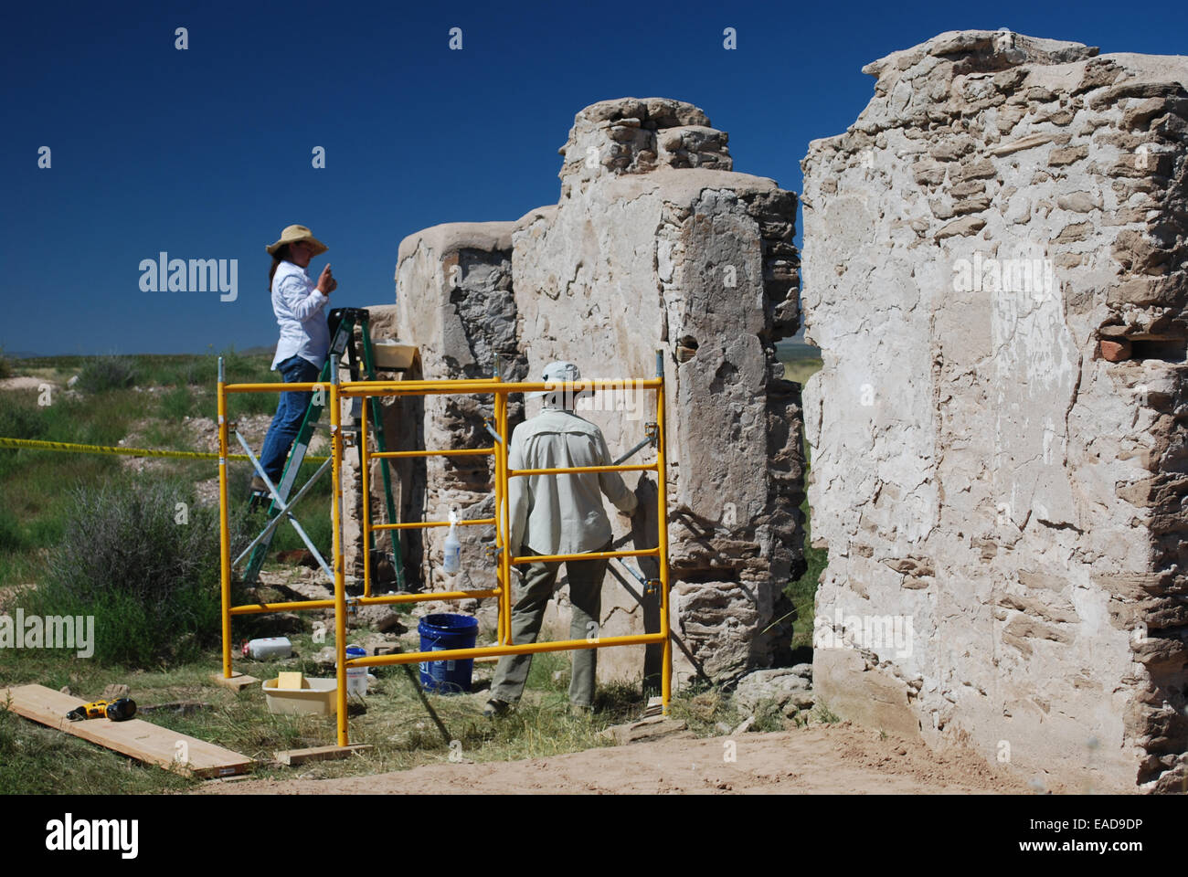 Fort Craig, a historic military outpost in New Mexico, is undergoing ...