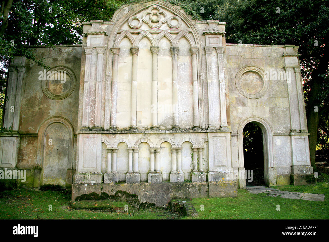The Mausoleum of Mrs Perkins who died in 1783 and had a horror of being ...