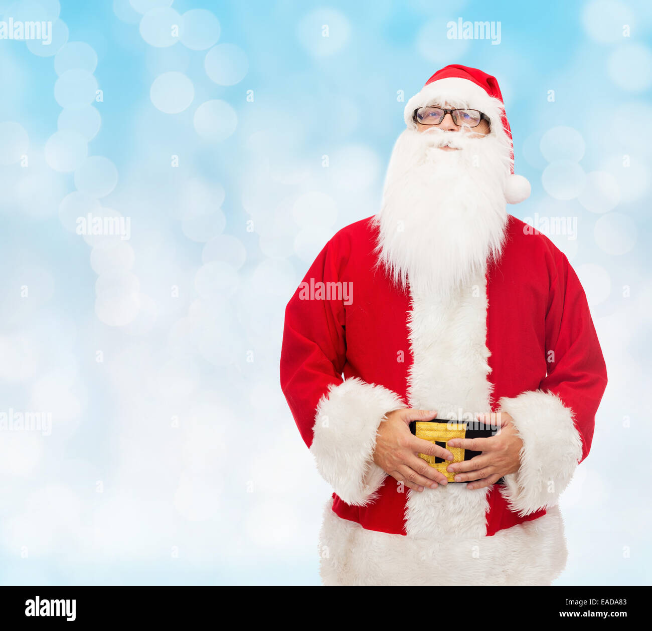 man in costume of santa claus Stock Photo - Alamy