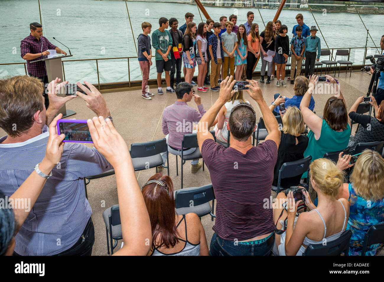 Sydney, Austrailia. 12th November, 2014. The finalists of the 2014 ...