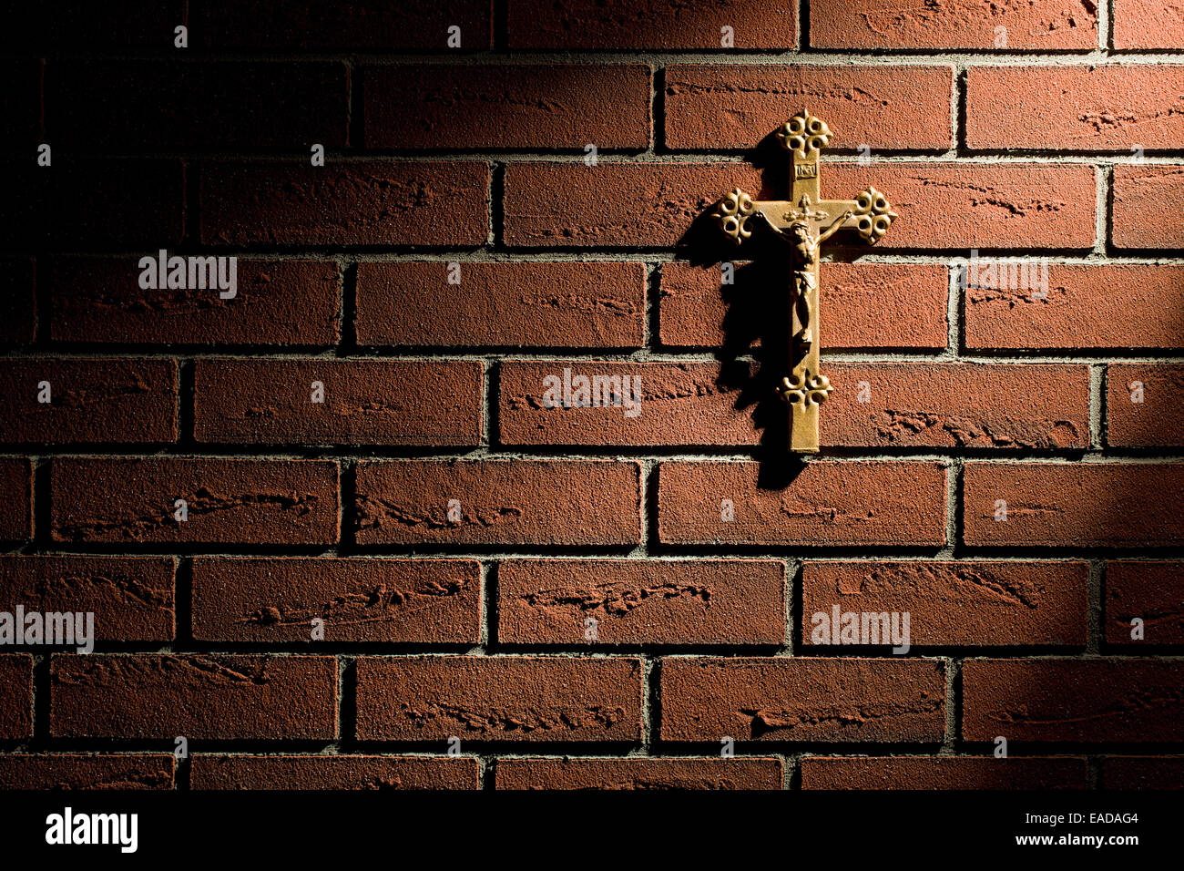 Brick church cross on hi-res stock photography and images - Alamy