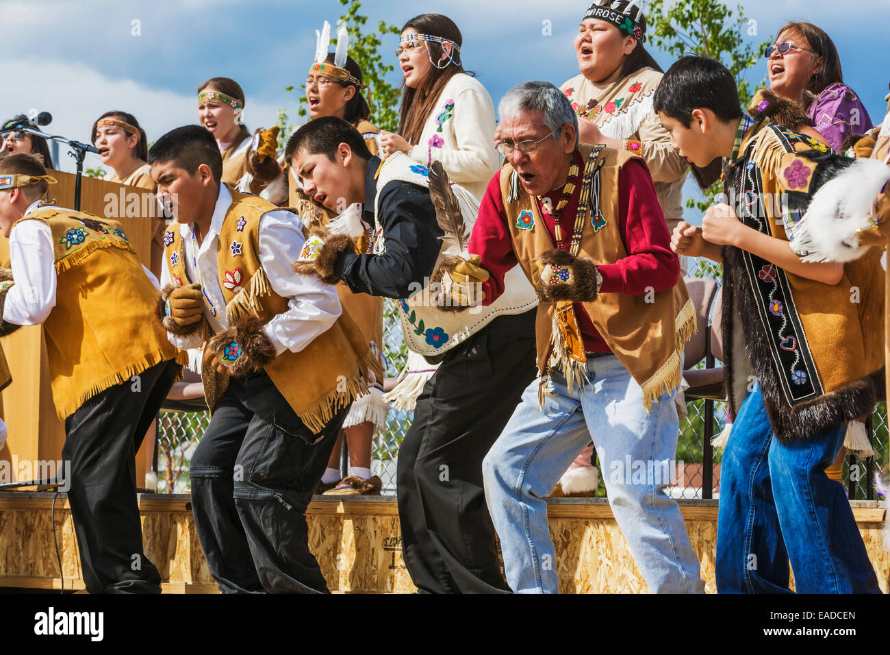 Native american youth and family center hi-res stock photography and ...
