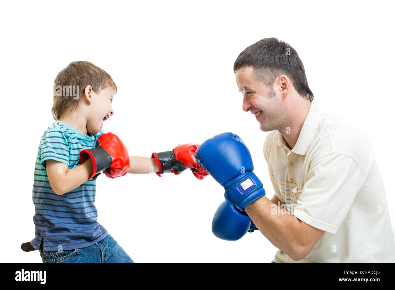 Happy family father son play hi-res stock photography and images - Alamy