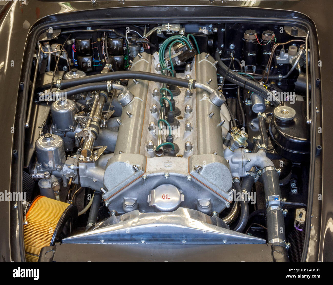 Aston Martin Engine Stock Photo - Alamy