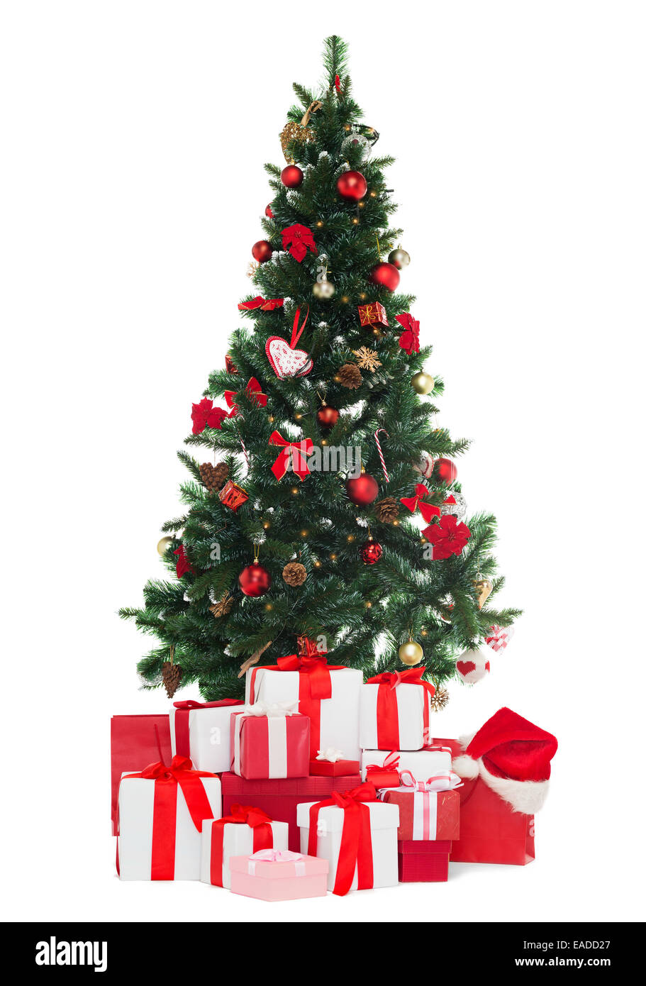 Christmas tree decorations gifts new Cut Out Stock Images & Pictures ...