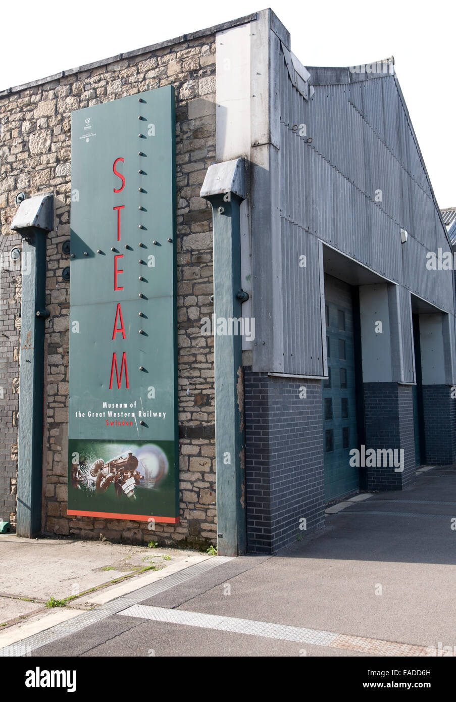 Steam railway museum attraction Great Western Railway workshops built ...