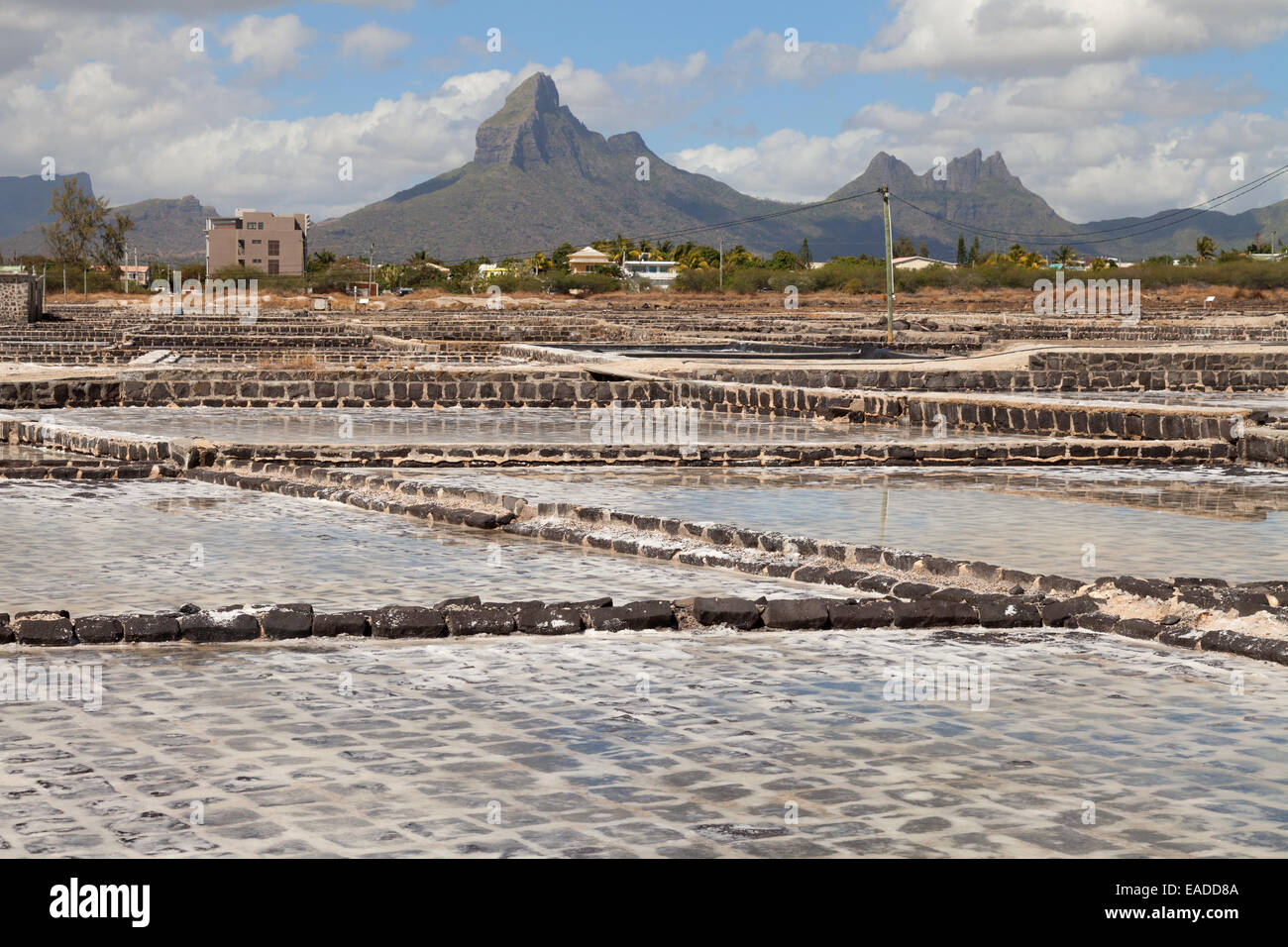Mauritius salt pans hi-res stock photography and images - Alamy
