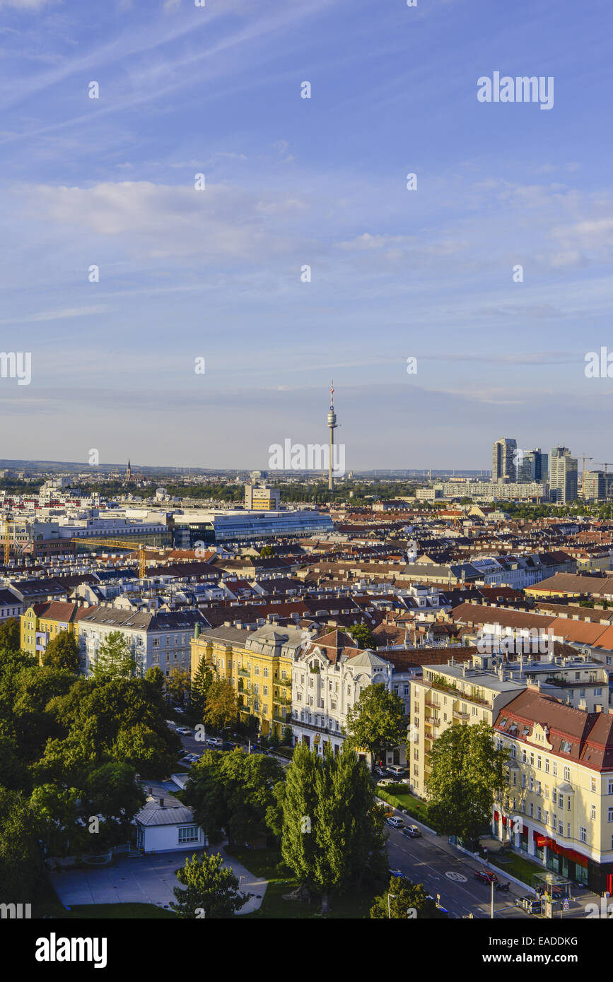 Danube Tower, Vienna, Austria Stock Photo - Alamy