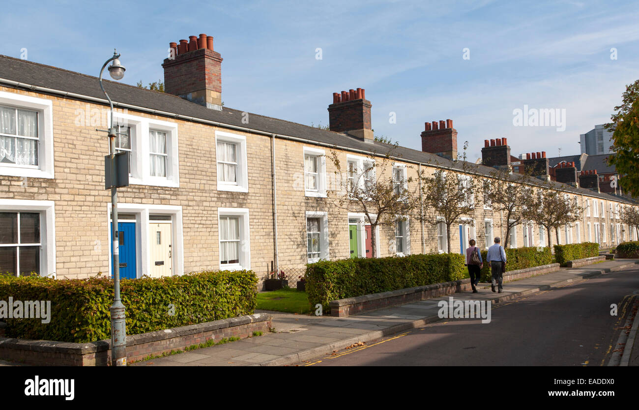 Terraced housing nineteenth century planned Railway Village built for ...
