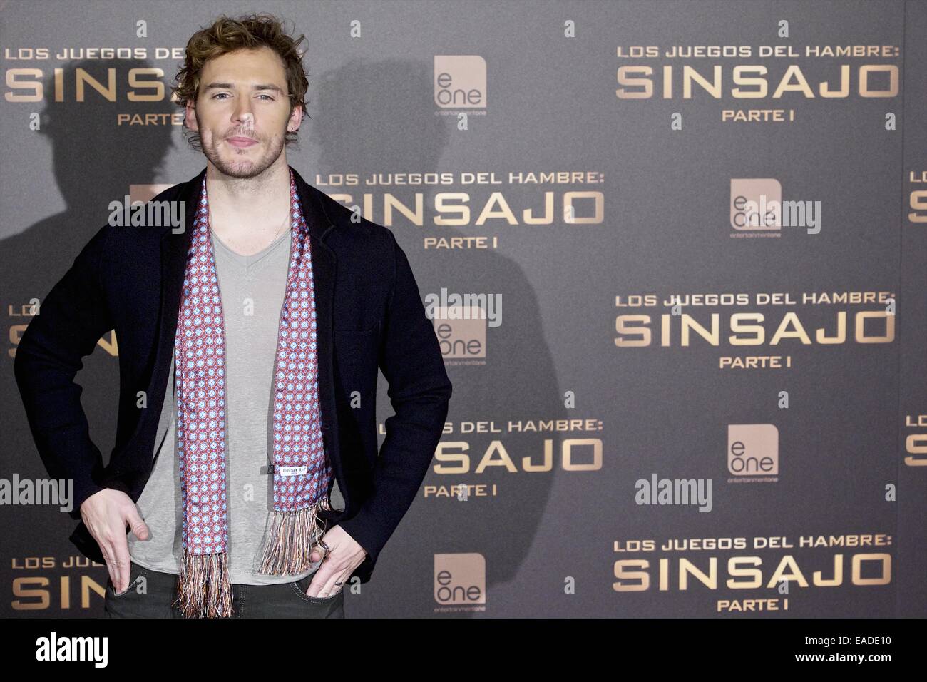 Nov. 12, 2014 - Madrid, Madrid, Spain - British Actor SAM CLAFLIN ...