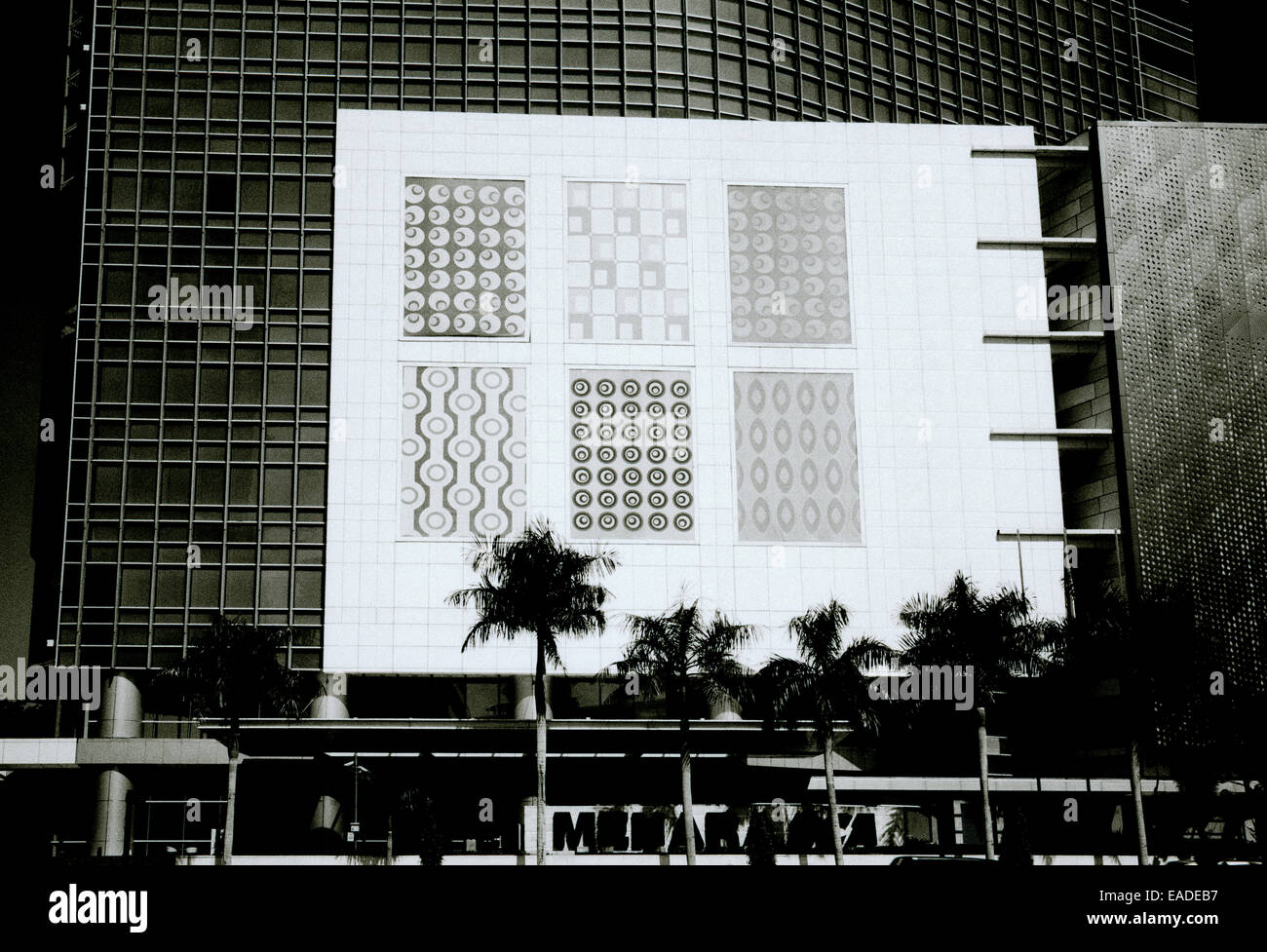 Modern abstract art in chiaroscuro Jakarta in Java in Indonesia in ...