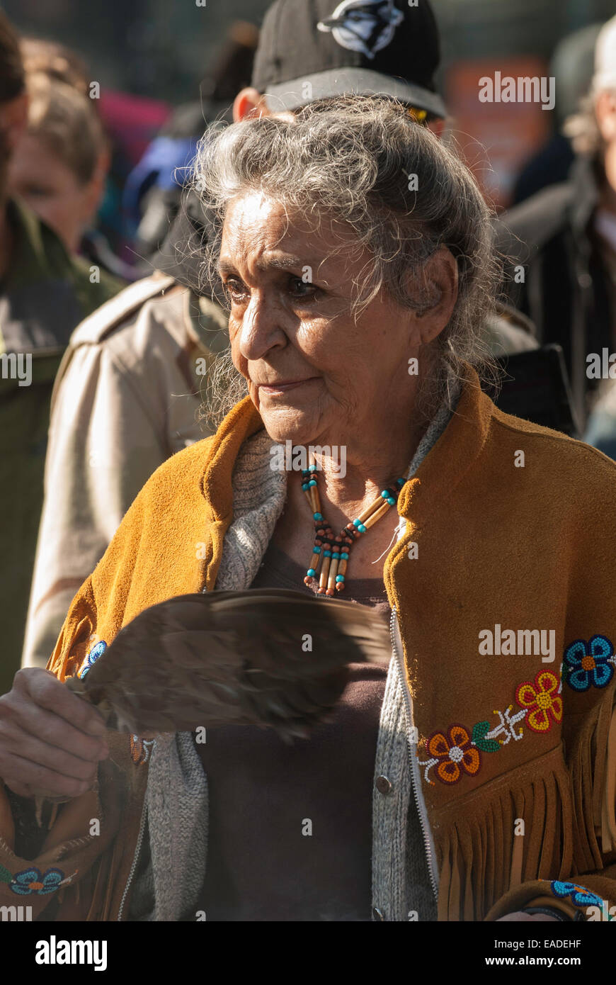 Canadian First Nations native woman Stock Photo - Alamy