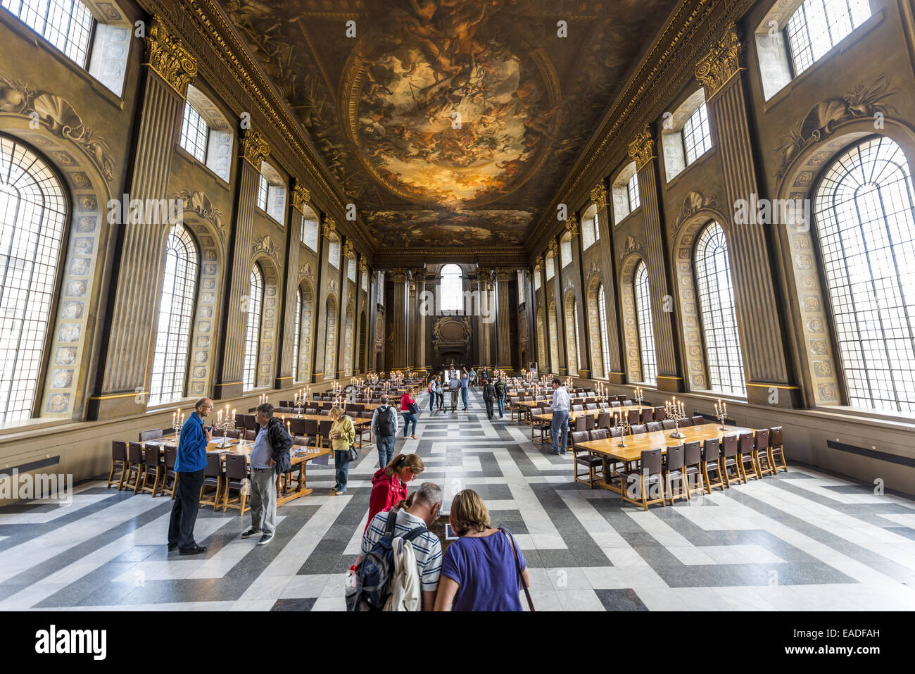 Painted hall hi-res stock photography and images - Alamy