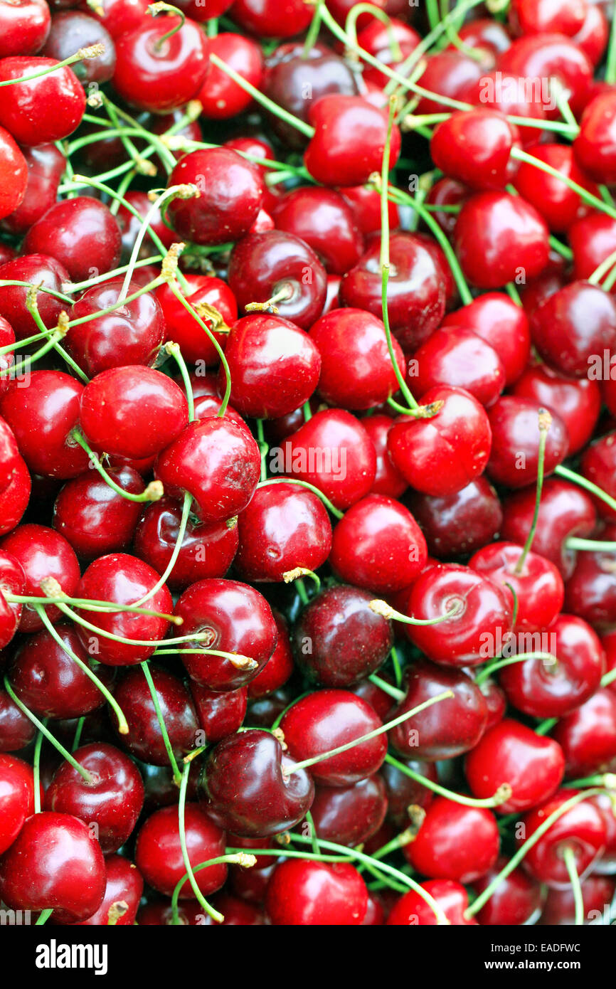 texture of the cherry is photographed close up Stock Photo - Alamy