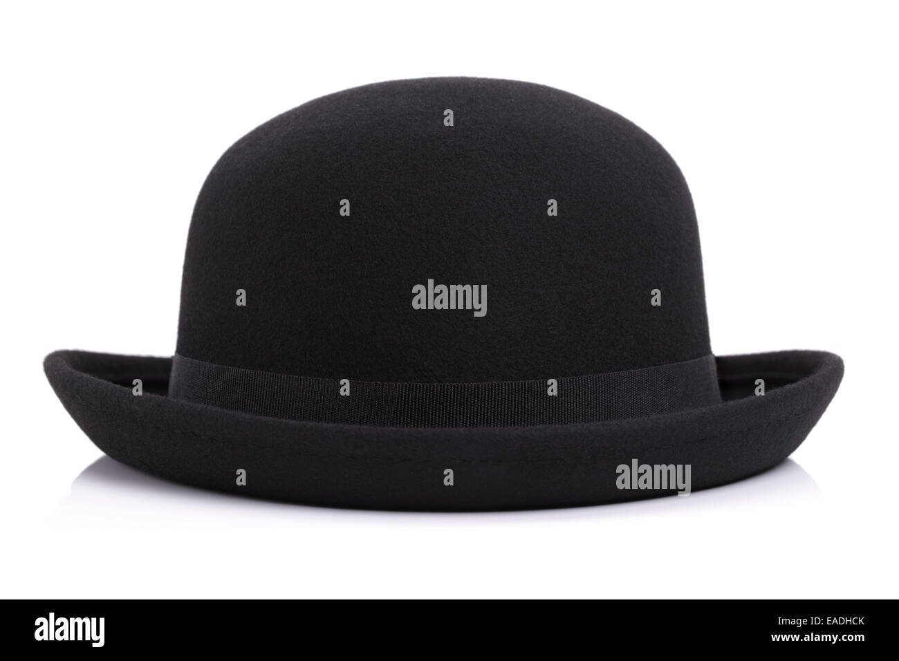 Bowler hat isolated on white background Stock Photo - Alamy