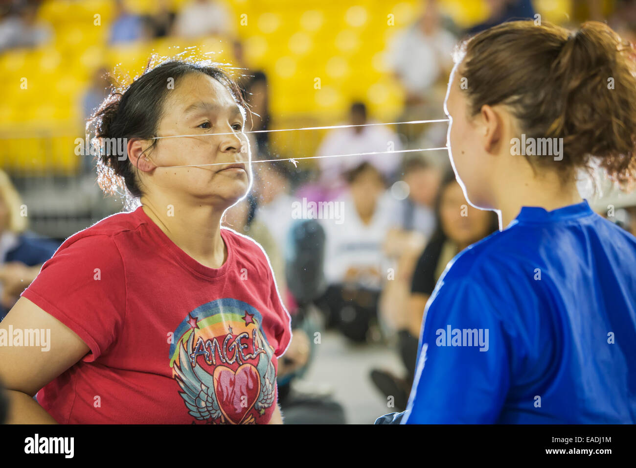 Eskimo indian olympics alaska High Resolution Stock Photography and ...