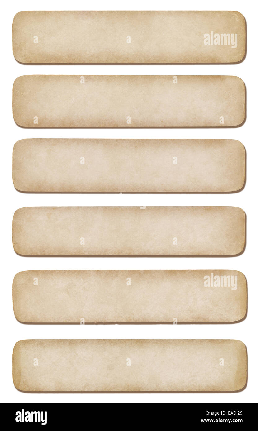 Set of different paper for notes Stock Photo - Alamy