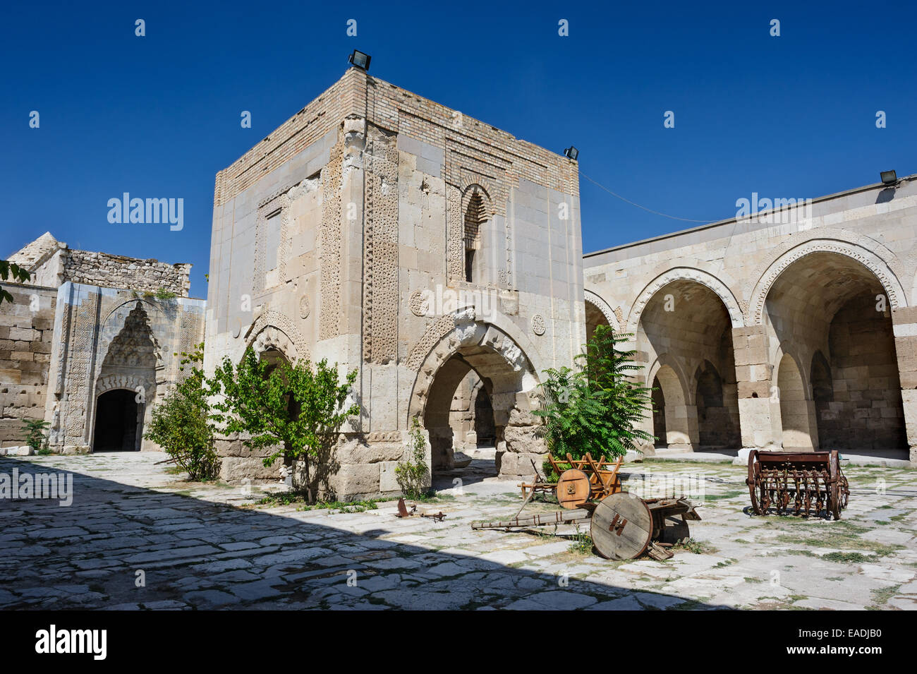 Sultanhani caravansary on Silk Road, Turkey Stock Photo - Alamy