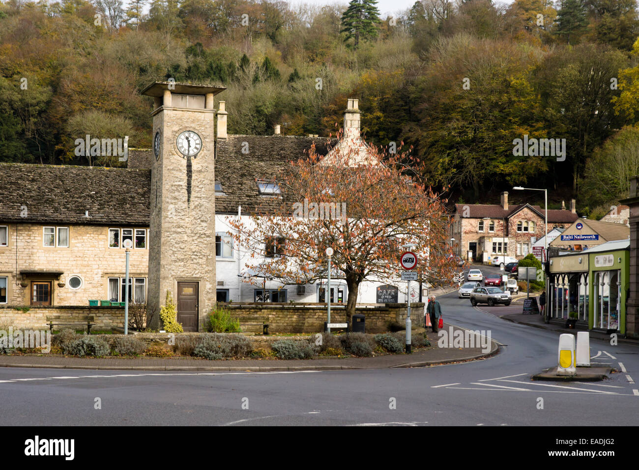 Nailsworth a small town in Gloucestershire England UK Stock Photo - Alamy