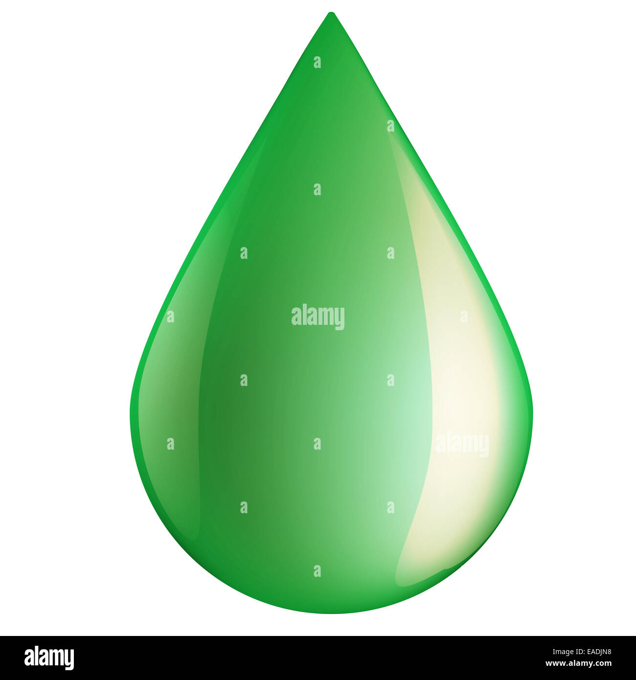 green oil industry drop symbol Stock Photo - Alamy