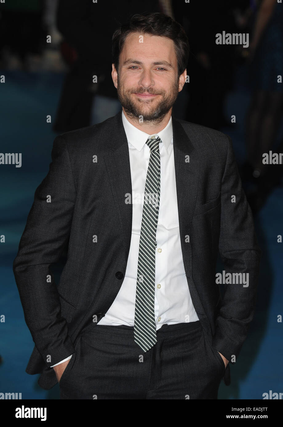 London, UK. 12th Nov, 2014. Charlie Day arrives for the London premiere ...