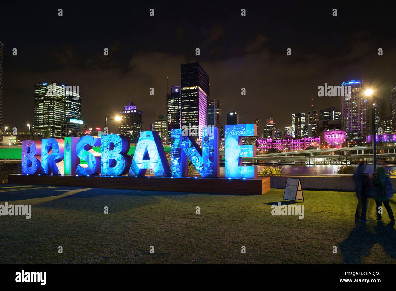 Brisbane, Australia. 12th November, 2014. A selection of buildings have ...