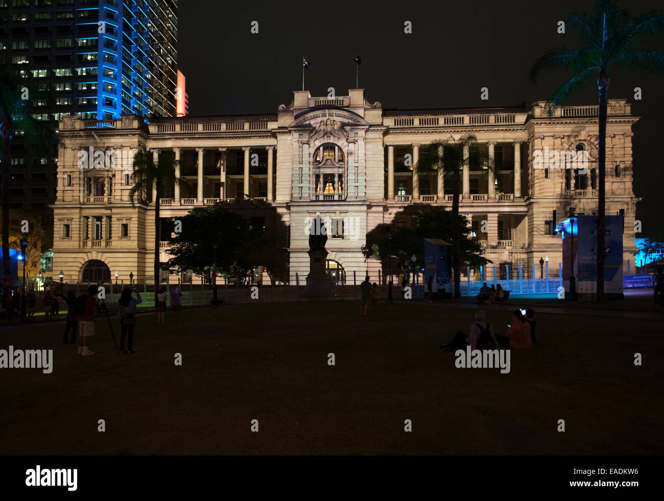 Brisbane, Australia. 12th November, 2014. A selection of buildings have ...