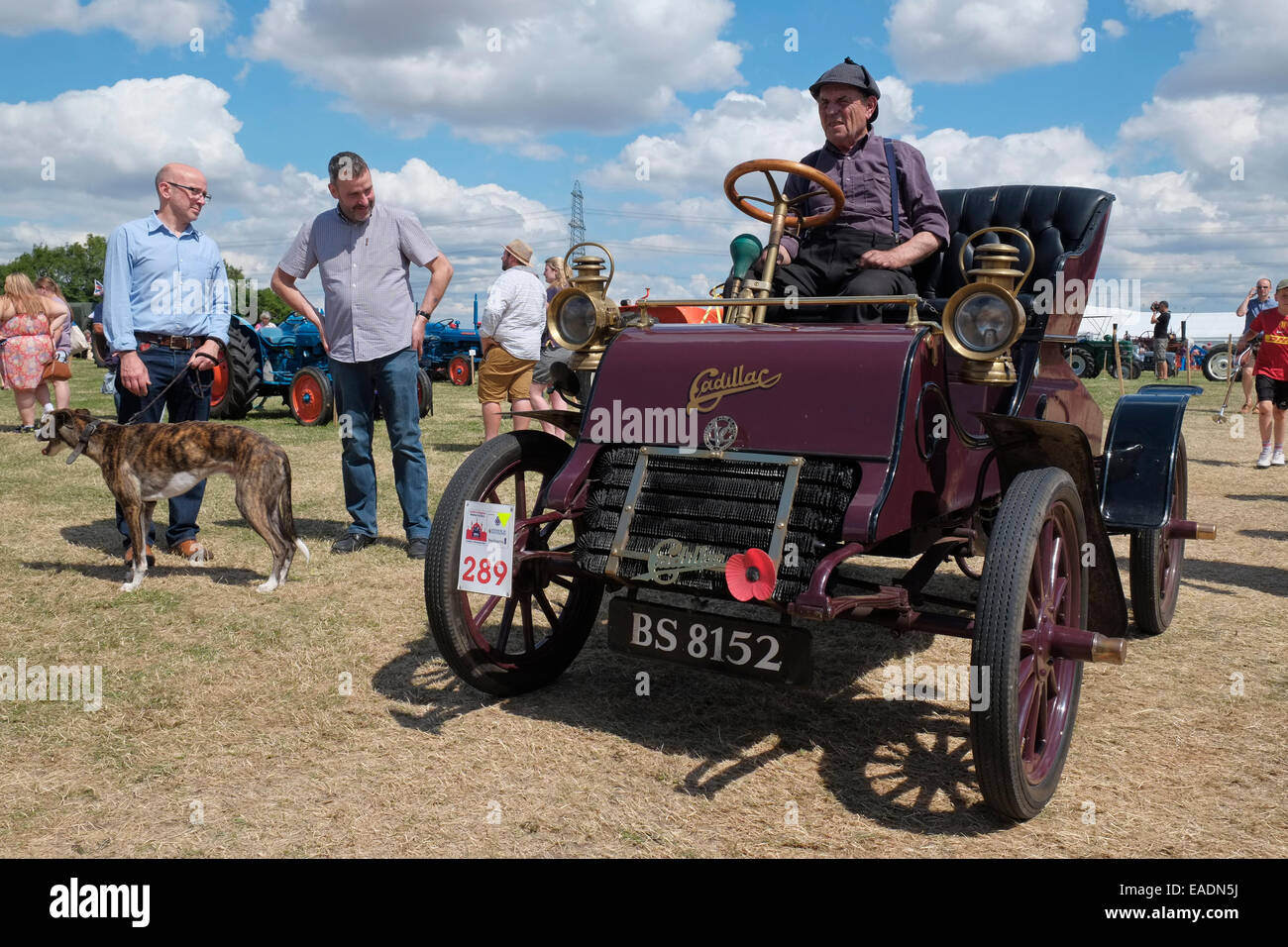 A 1904 Cadillac Model A vintage car at the Heckington Show ...