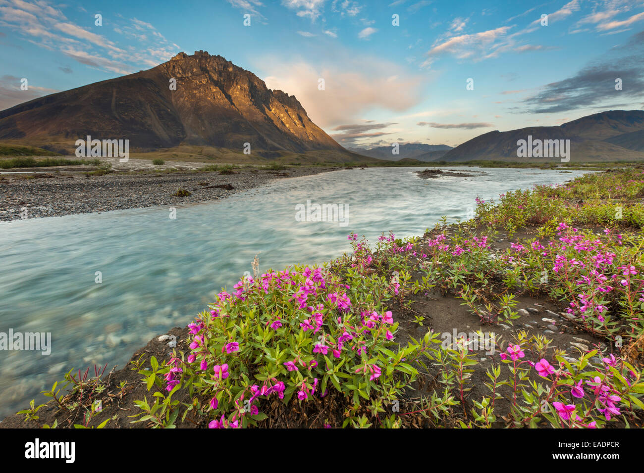 Alaska sunset picture hi-res stock photography and images - Alamy