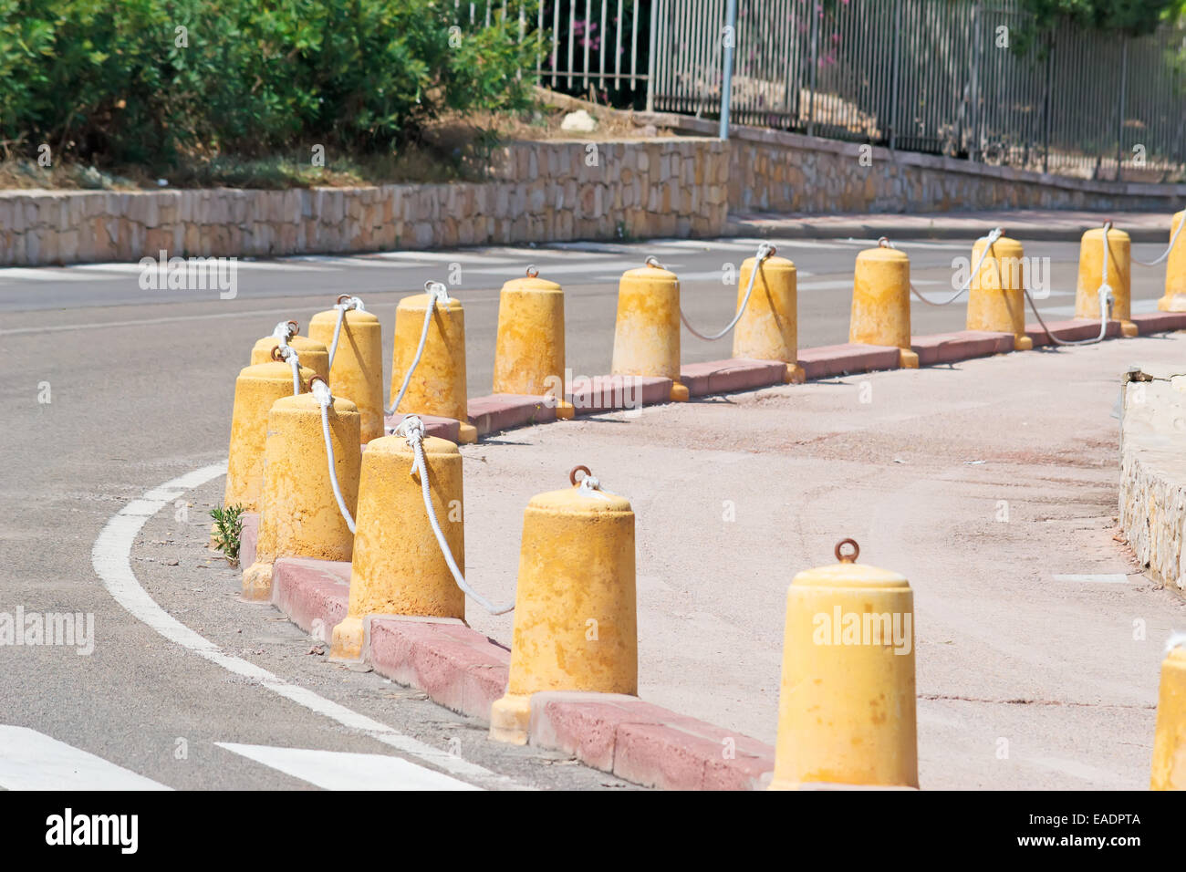 Cement pylons hi-res stock photography and images - Alamy