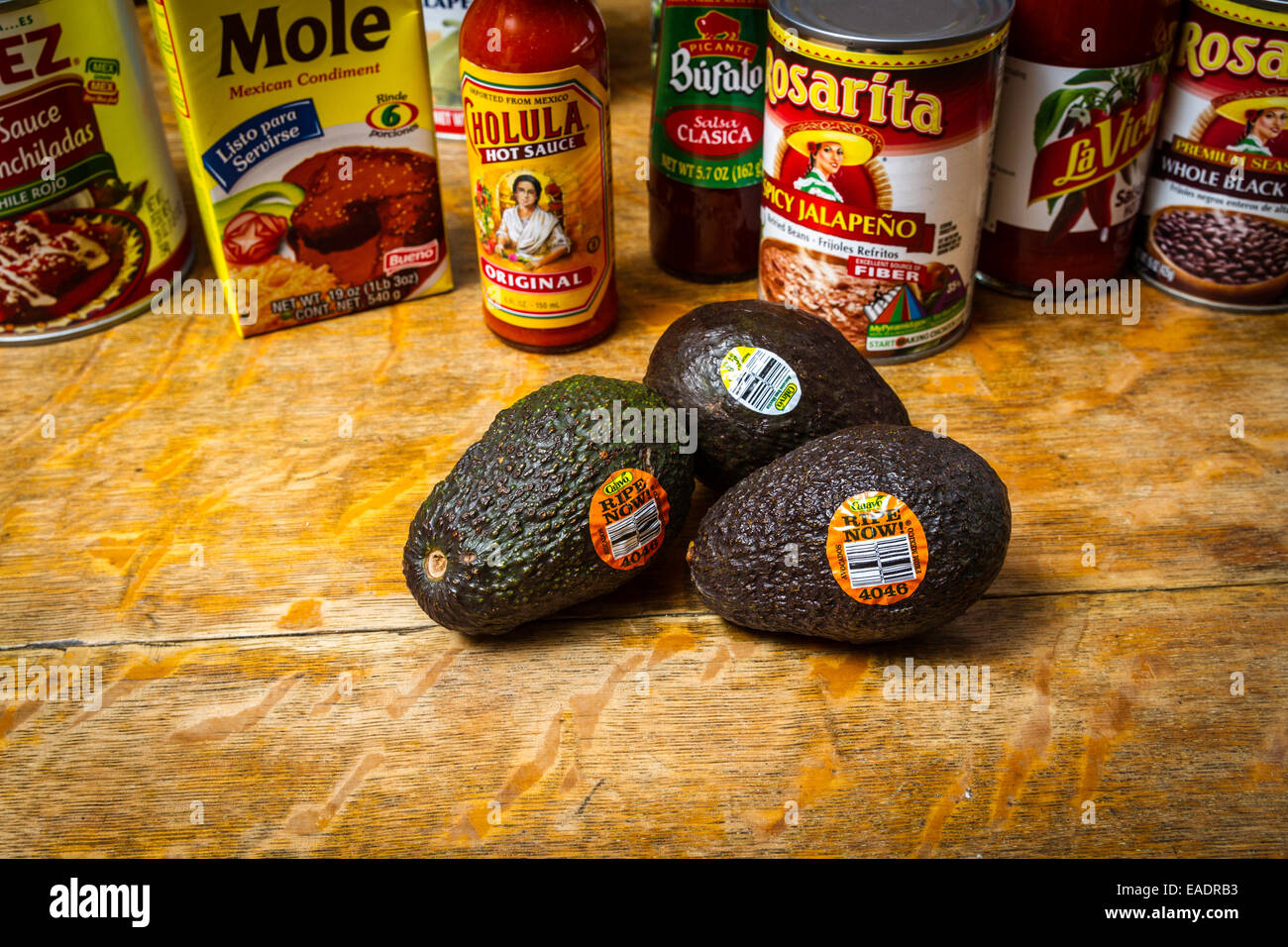 A Variety Of Mexican Foods Available At Most California Grocery Stores