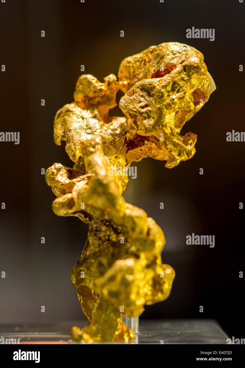 Native gold, Au Stock Photo - Alamy
