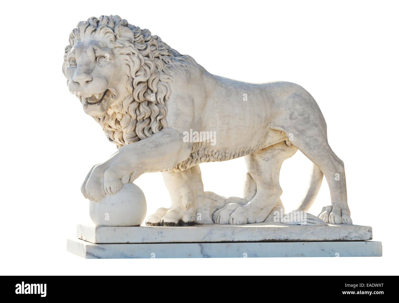 Medici lion statue Cut Out Stock Images & Pictures - Alamy