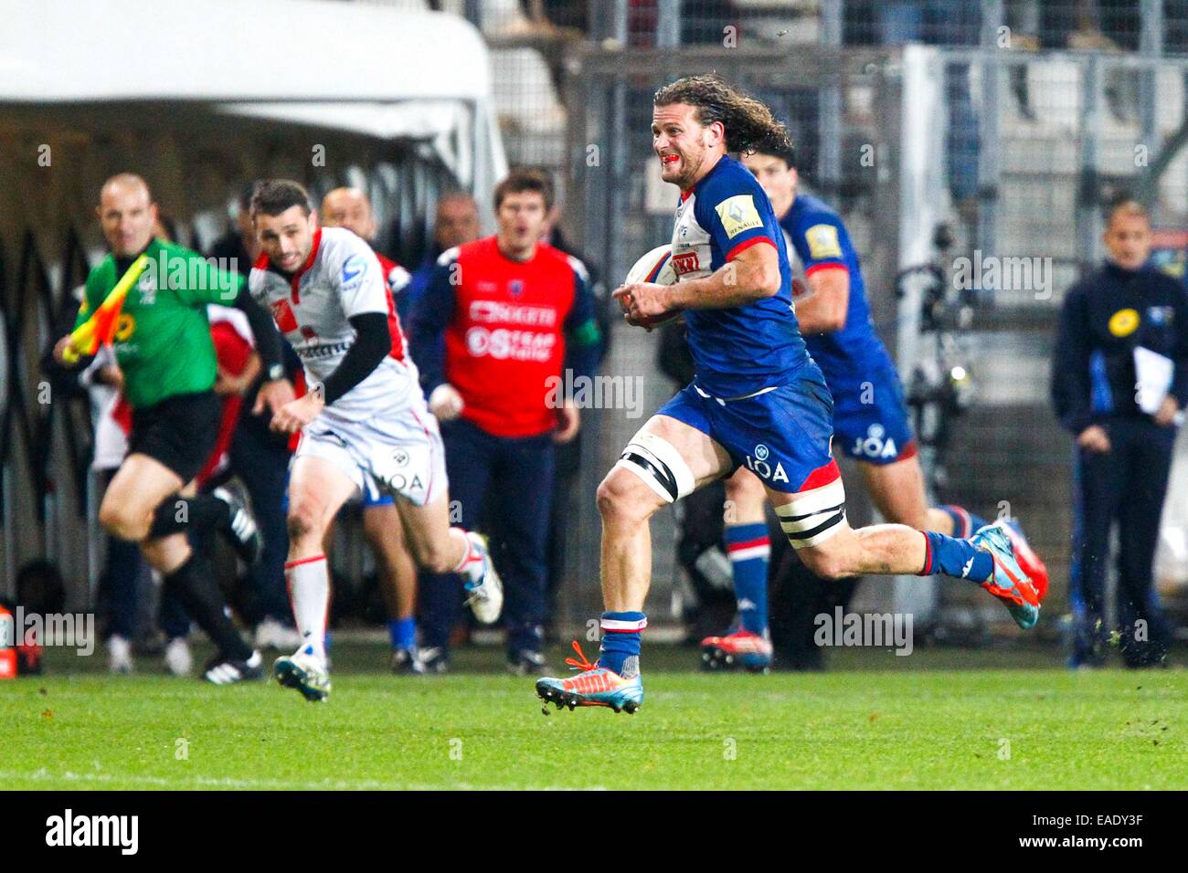 Fabien ALEXANDRE - 08.11.2014 - Grenoble/Lyon OU - 11eme journee Top 14 ...