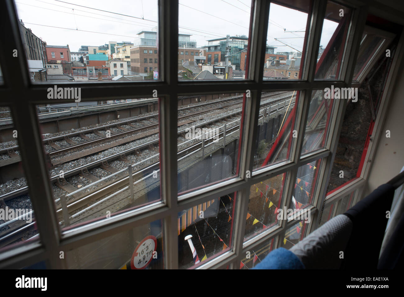 railway in dublin Stock Photo - Alamy