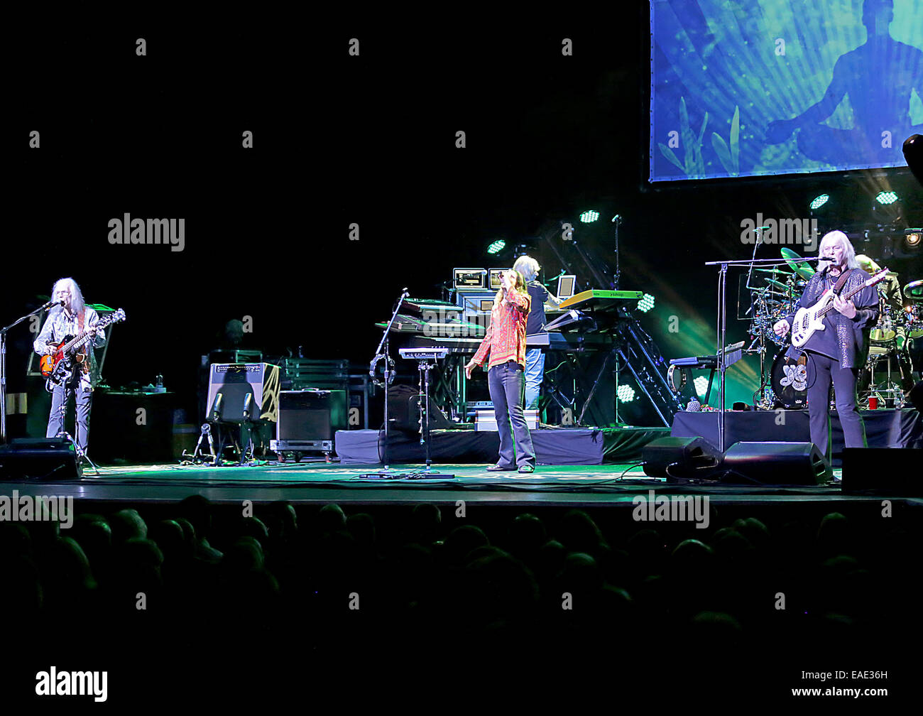 Yes perform live at Manchester O2 Apollo Featuring: Yes Where ...